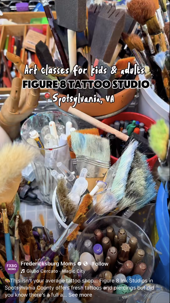 🎨This isn’t your average tattoo shop… - Figure 8 Ink